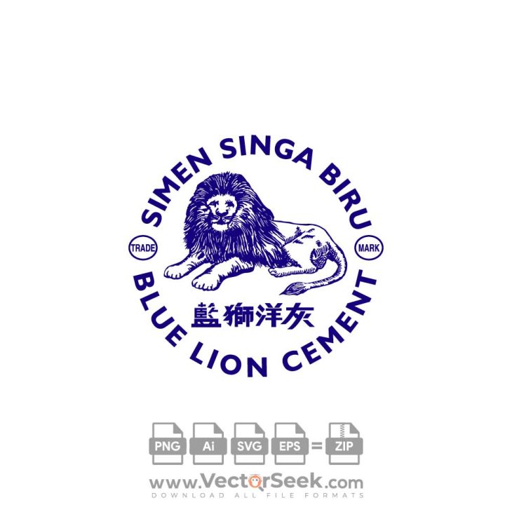 Blue Lion Logo Vector - (.Ai .PNG .SVG .EPS Free Download)