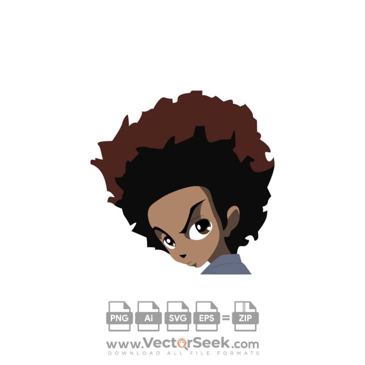 Boondocks Huey Logo Vector - (.Ai .PNG .SVG .EPS Free Download)