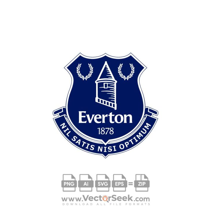Everton Football Club Logo Vector - (.Ai .PNG .SVG .EPS Free Download)