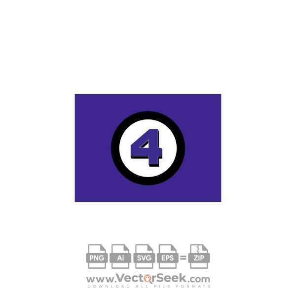 4k Logo Vector - ( .Ai .PNG .SVG .EPS Free Download )