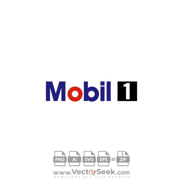 Mobil 1 Logo Vector - (.Ai .PNG .SVG .EPS Free Download)