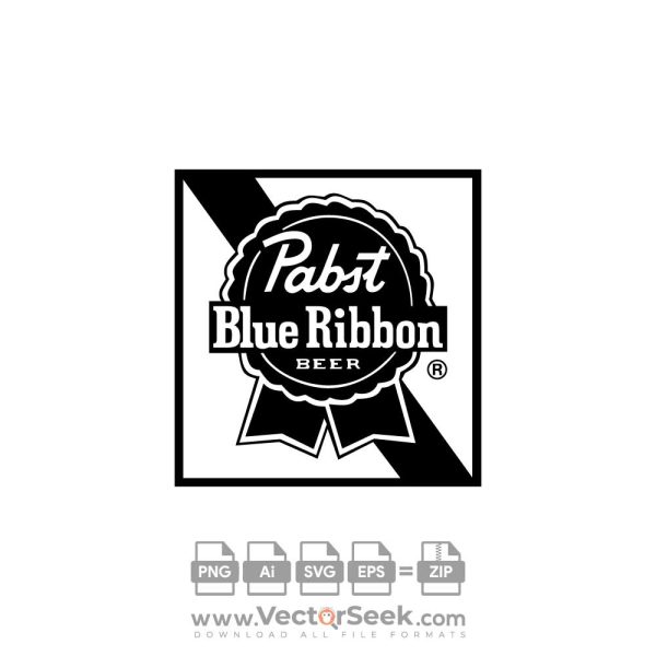 Pabst Blue Ribbon Logo Vector - (.Ai .PNG .SVG .EPS Free Download)