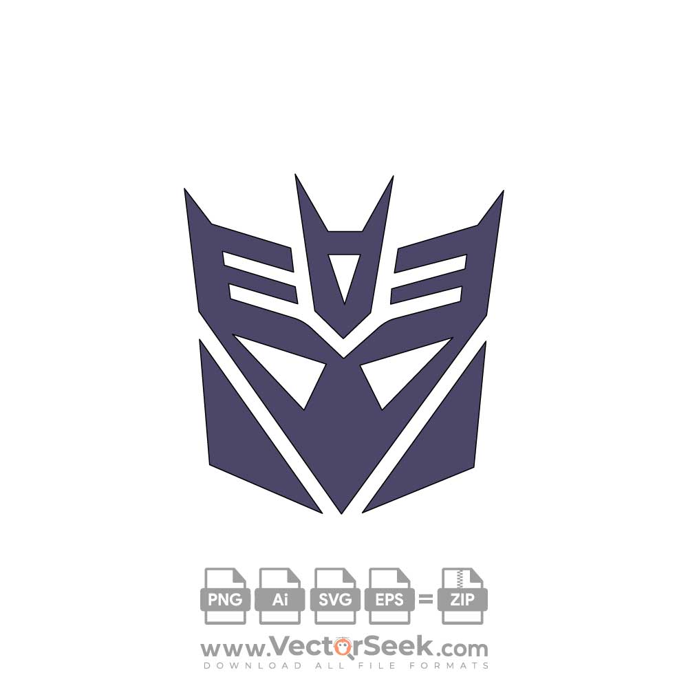Transformers Decepticon Logo PNG Transparent SVG AI Free Download