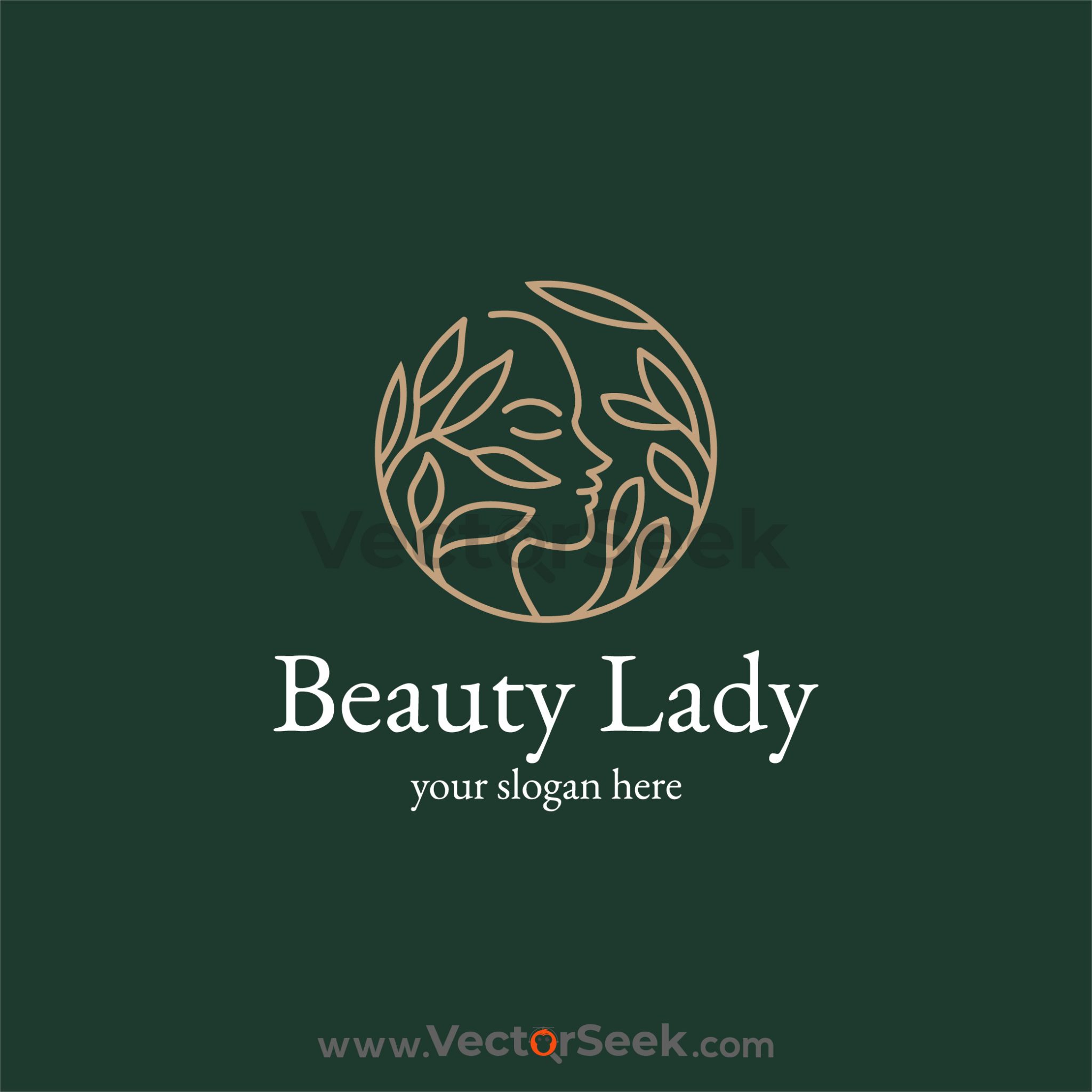 Beauty Lady Logo Vector - (.Ai .PNG .SVG .EPS Free Download)