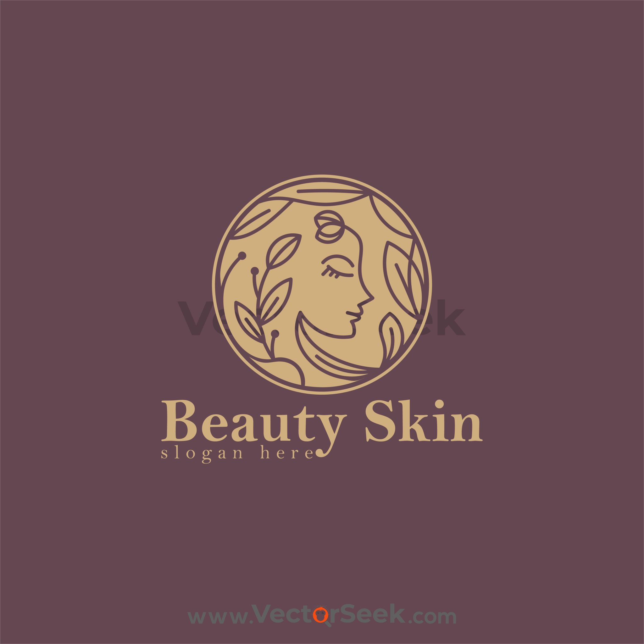 Beauty Skin Logo Vector - (.Ai .PNG .SVG .EPS Free Download)