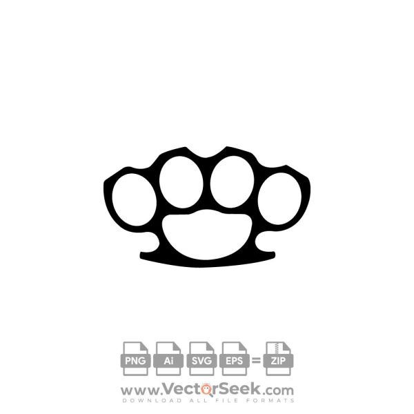 Brass Knuckles Logo Vector - (.Ai .PNG .SVG .EPS Free Download)