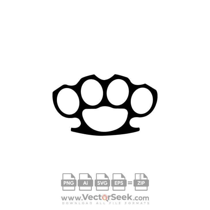 Brass Knuckles Logo Vector - (.Ai .PNG .SVG .EPS Free Download)