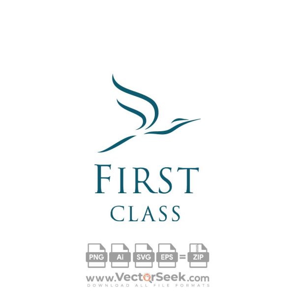 First Class Logo Vector - (.Ai .PNG .SVG .EPS Free Download)