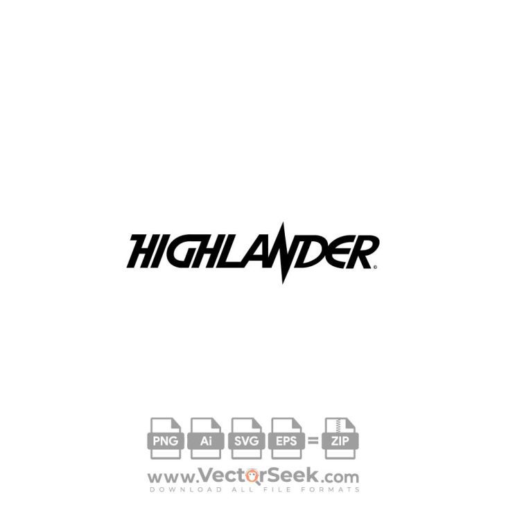 HIGHLANDER Title movie (BLACK) Logo PNG Vector - (.Ai .PNG .SVG .EPS ...