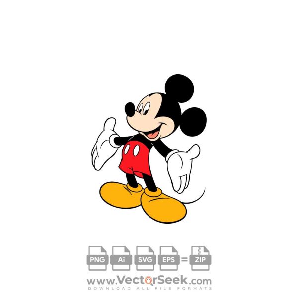 Mickey Mouse Logo Vector - (.Ai .PNG .SVG .EPS Free Download)