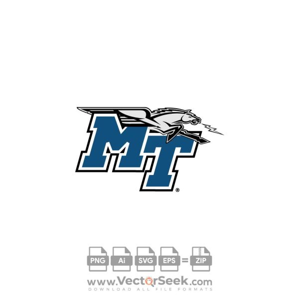 Middle Tennessee State Blue Raiders Logo Vector - (.Ai .PNG .SVG .EPS ...