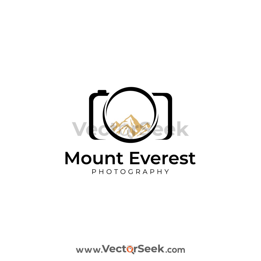 Mount Everest Photography Logo Vector - (.Ai .PNG .SVG .EPS Free Download)