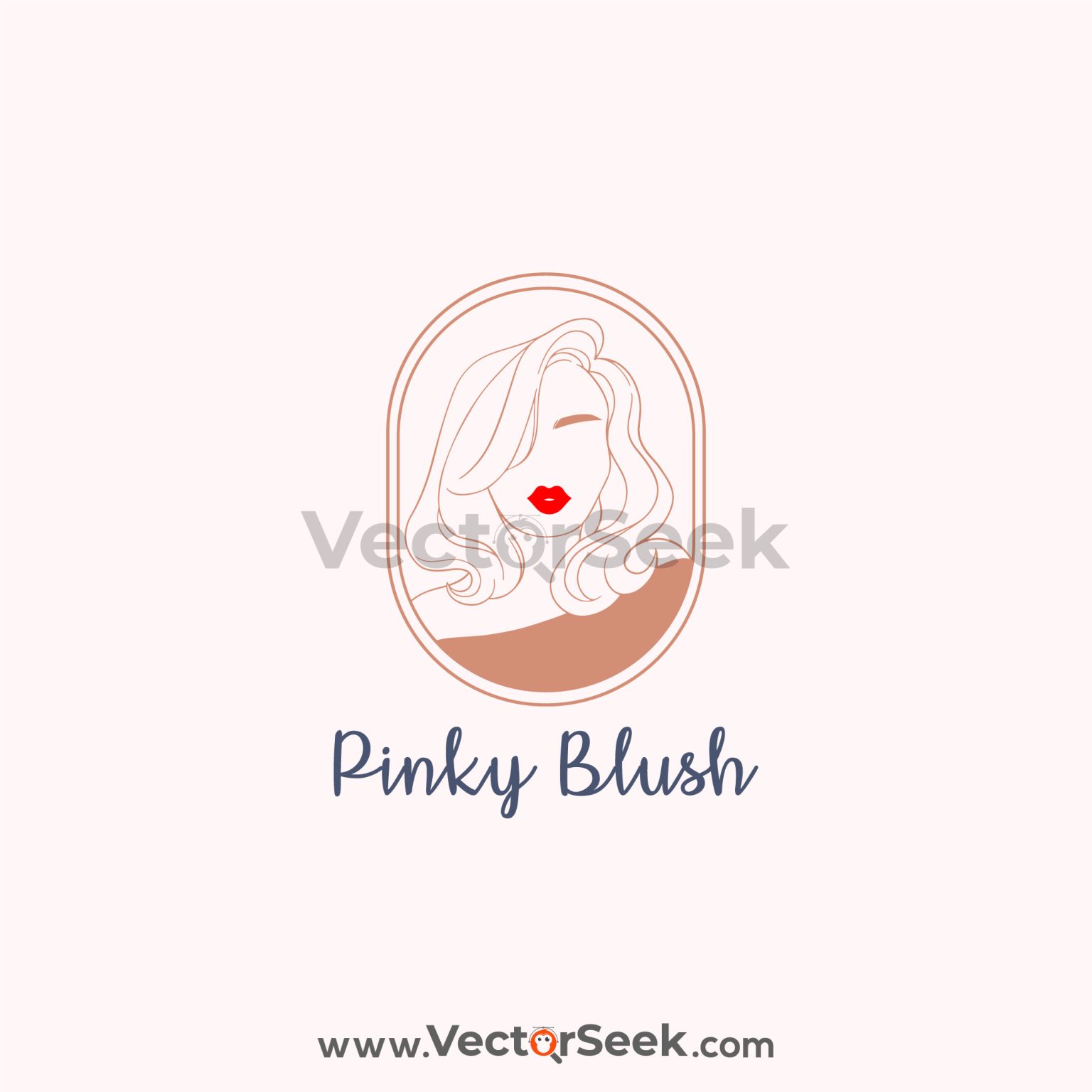 Blush Beauty Logo Vector - (.Ai .PNG .SVG .EPS Free Download)