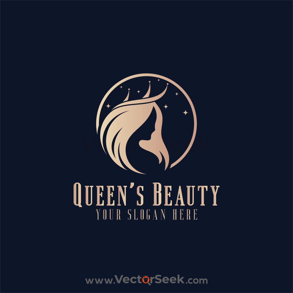 Beauty Queen Logo Vector - (.Ai .PNG .SVG .EPS Free Download)