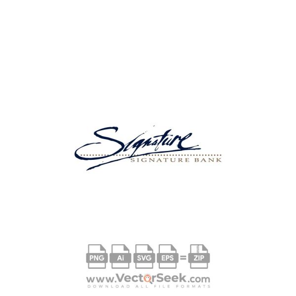 Signature Bank Logo Vector - (.Ai .PNG .SVG .EPS Free Download)