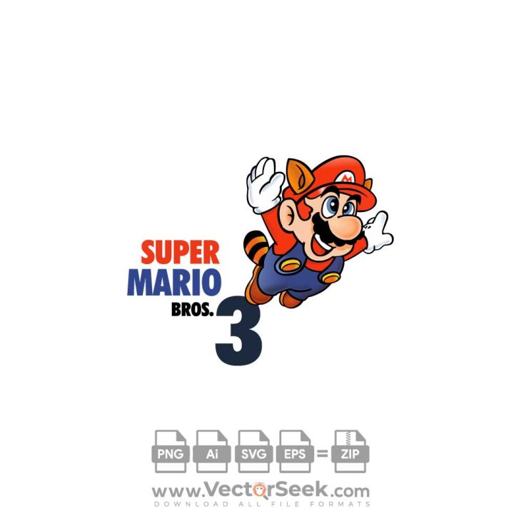 Super Mario Bros 3 Logo Vector - (.Ai .PNG .SVG .EPS Free Download)