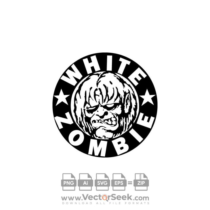 White Zombie Logo Vector - (.Ai .PNG .SVG .EPS Free Download)