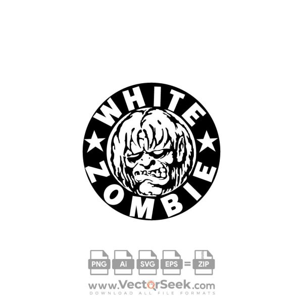 White Zombie Logo Vector - (.Ai .PNG .SVG .EPS Free Download)