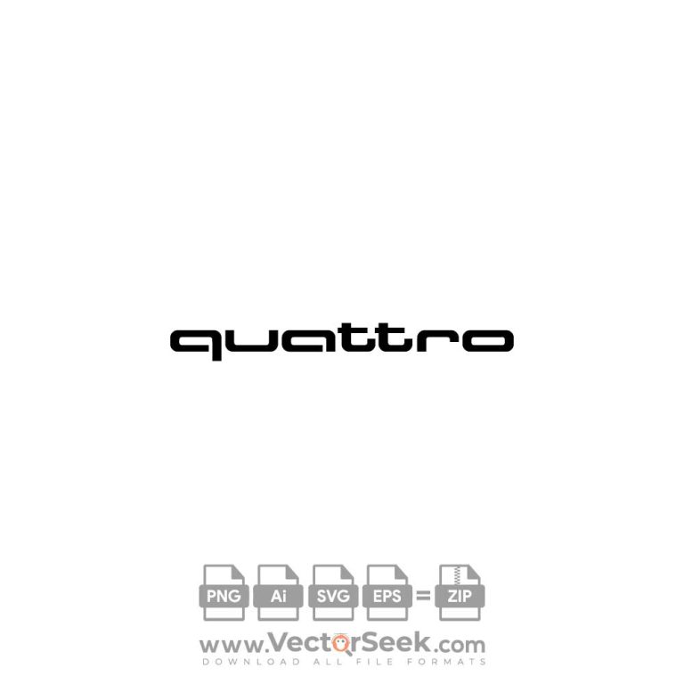 Audi Quattro Logo Vector - (.Ai .PNG .SVG .EPS Free Download)