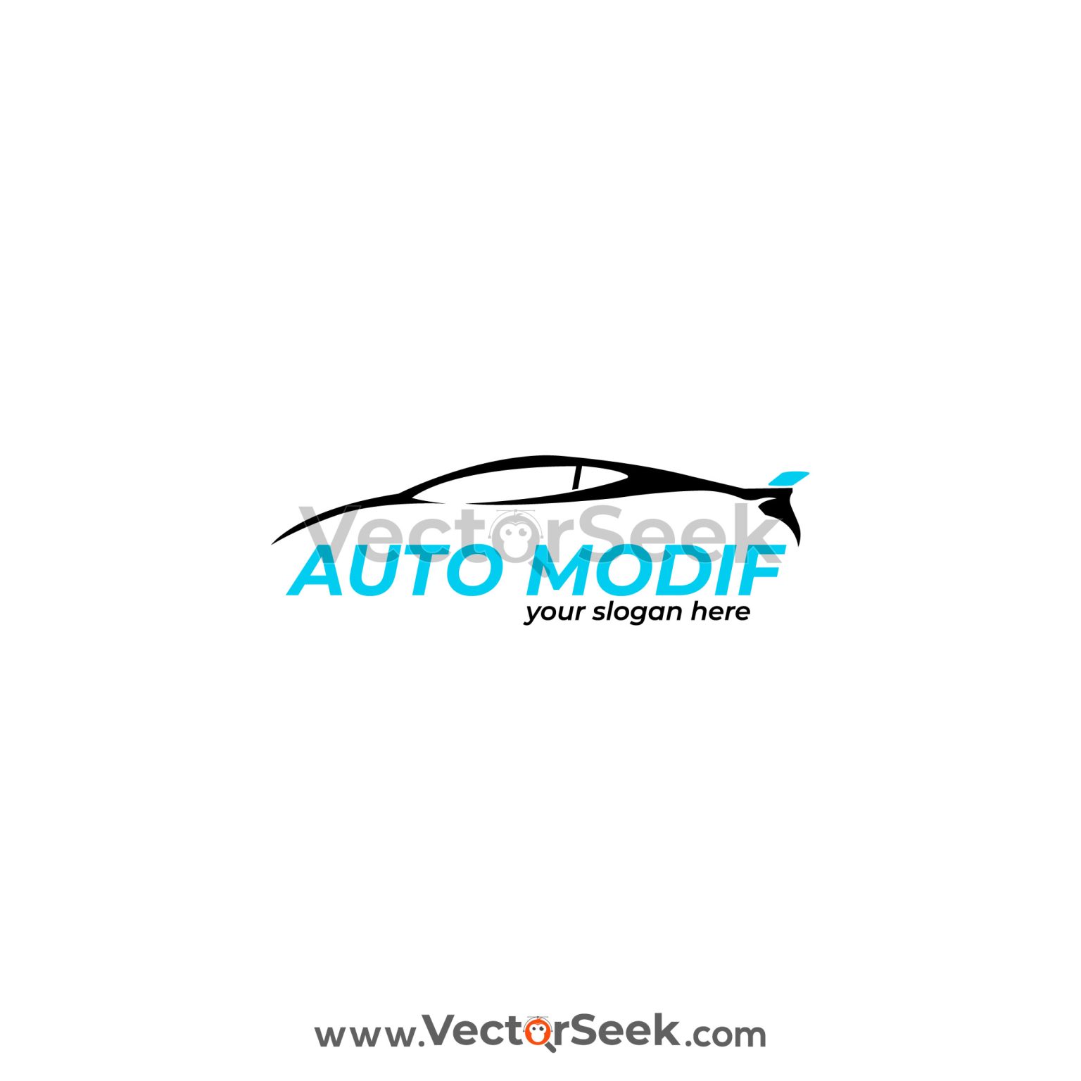 Auto Modif Logo Template - (.Ai .PNG .SVG .EPS Free Download)