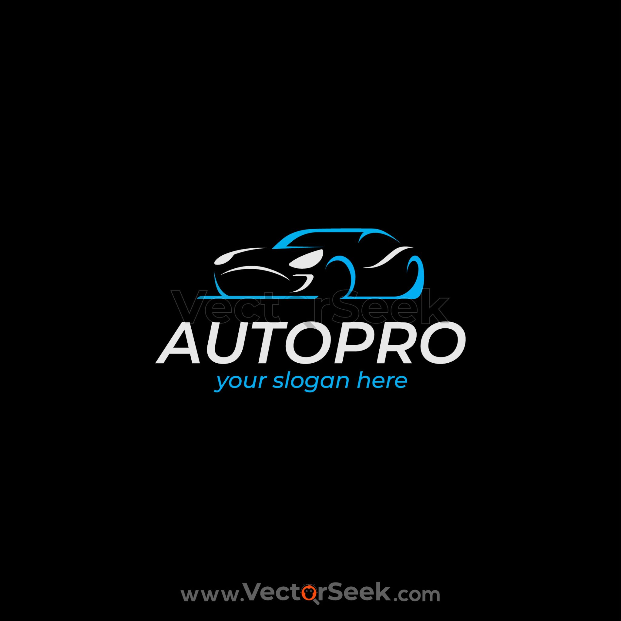 AutoPro Logo Template - (.Ai .PNG .SVG .EPS Free Download)