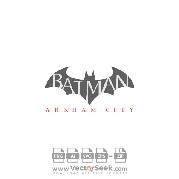 Batman Arkham City Logo Vector - (.Ai .PNG .SVG .EPS Free Download)