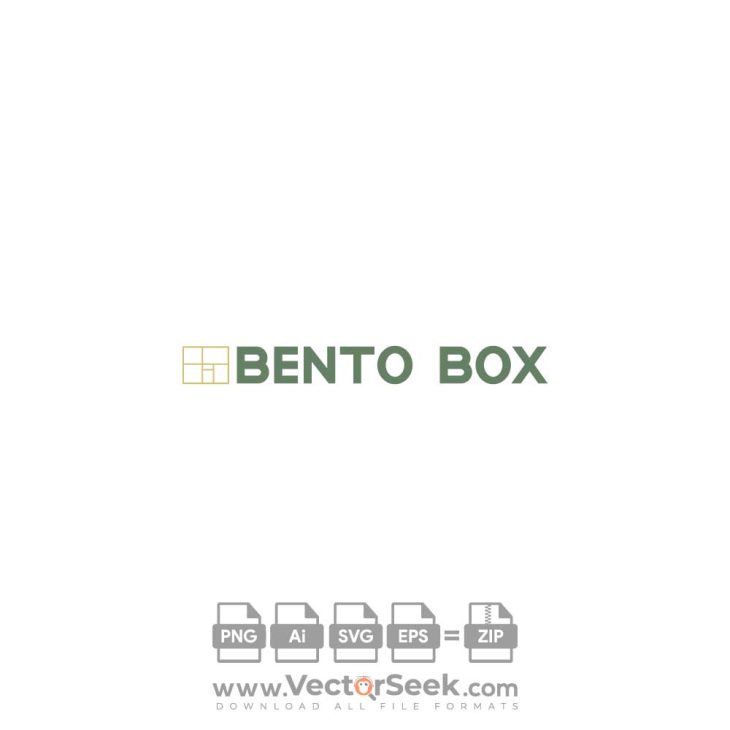 Bento Box Logo Vector - (.Ai .PNG .SVG .EPS Free Download)