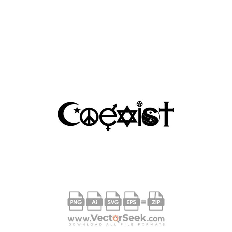 Coexist Logo Vector - (.Ai .PNG .SVG .EPS Free Download)