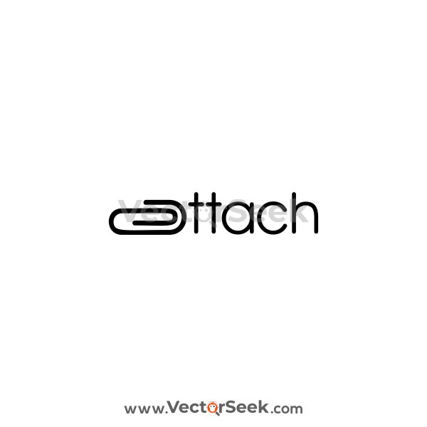 Creative Attach Logo Template - (.Ai .PNG .SVG .EPS Free Download)