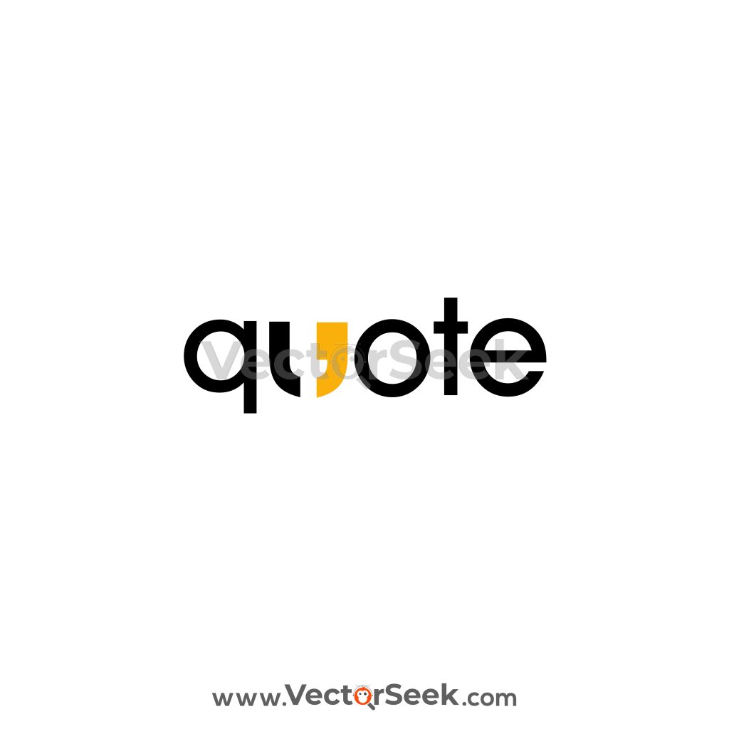 Creative Quote Logo Template - (.Ai .PNG .SVG .EPS Free Download)