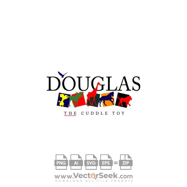 Douglas Cuddle Toy Logo Vector - (.Ai .PNG .SVG .EPS Free Download)