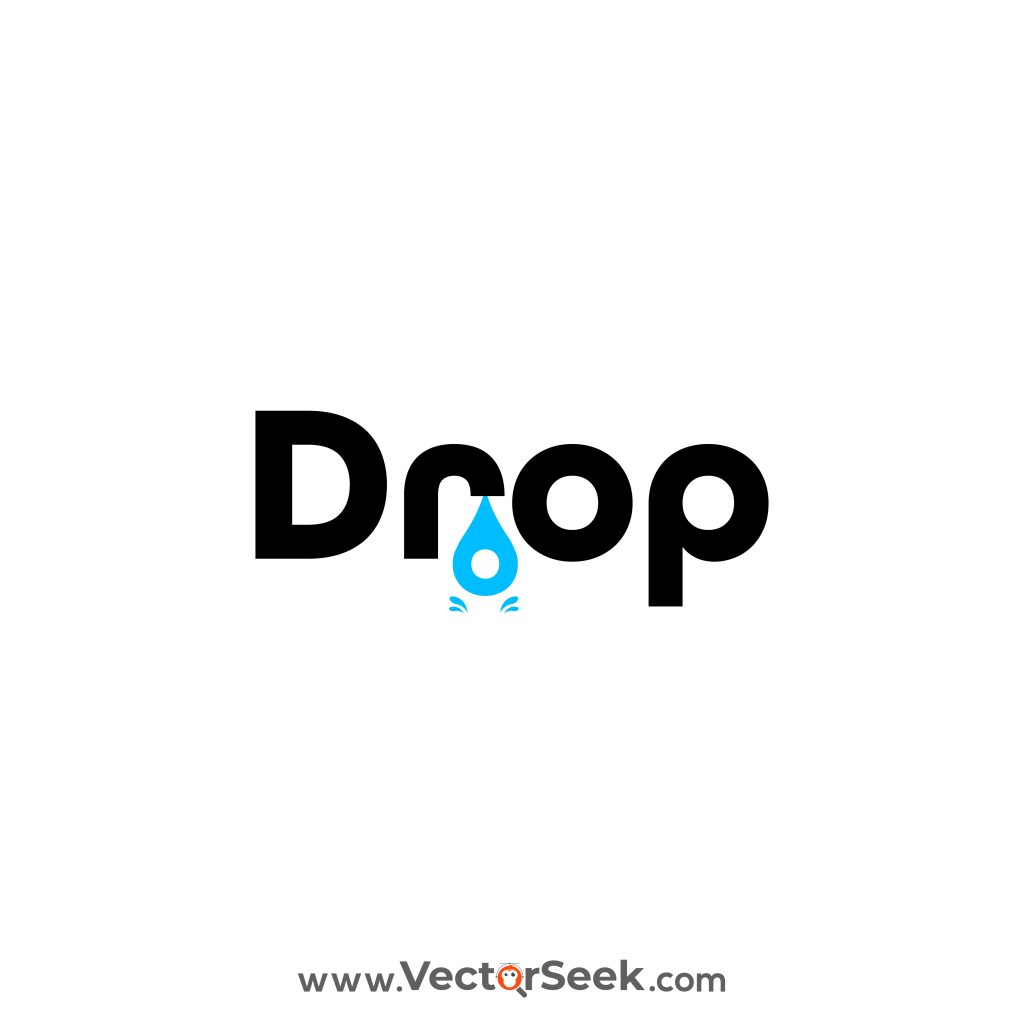 Drop Logo Template - (.Ai .PNG .SVG .EPS Free Download)