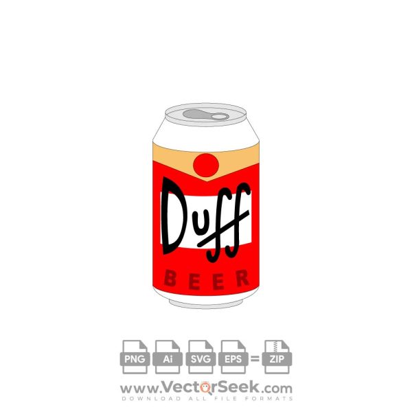 Duff Beer Logo Vector - (.Ai .PNG .SVG .EPS Free Download)