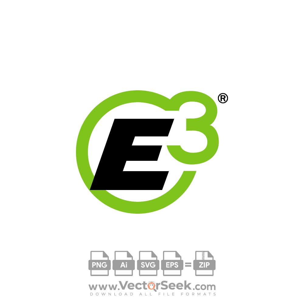 E3® Spark Plugs Logo PNG, SVG, AI Vector – Free Download