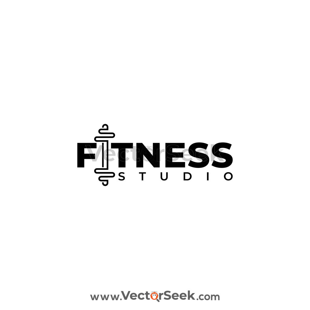Fitness Studio Logo Template - (.Ai .PNG .SVG .EPS Free Download)