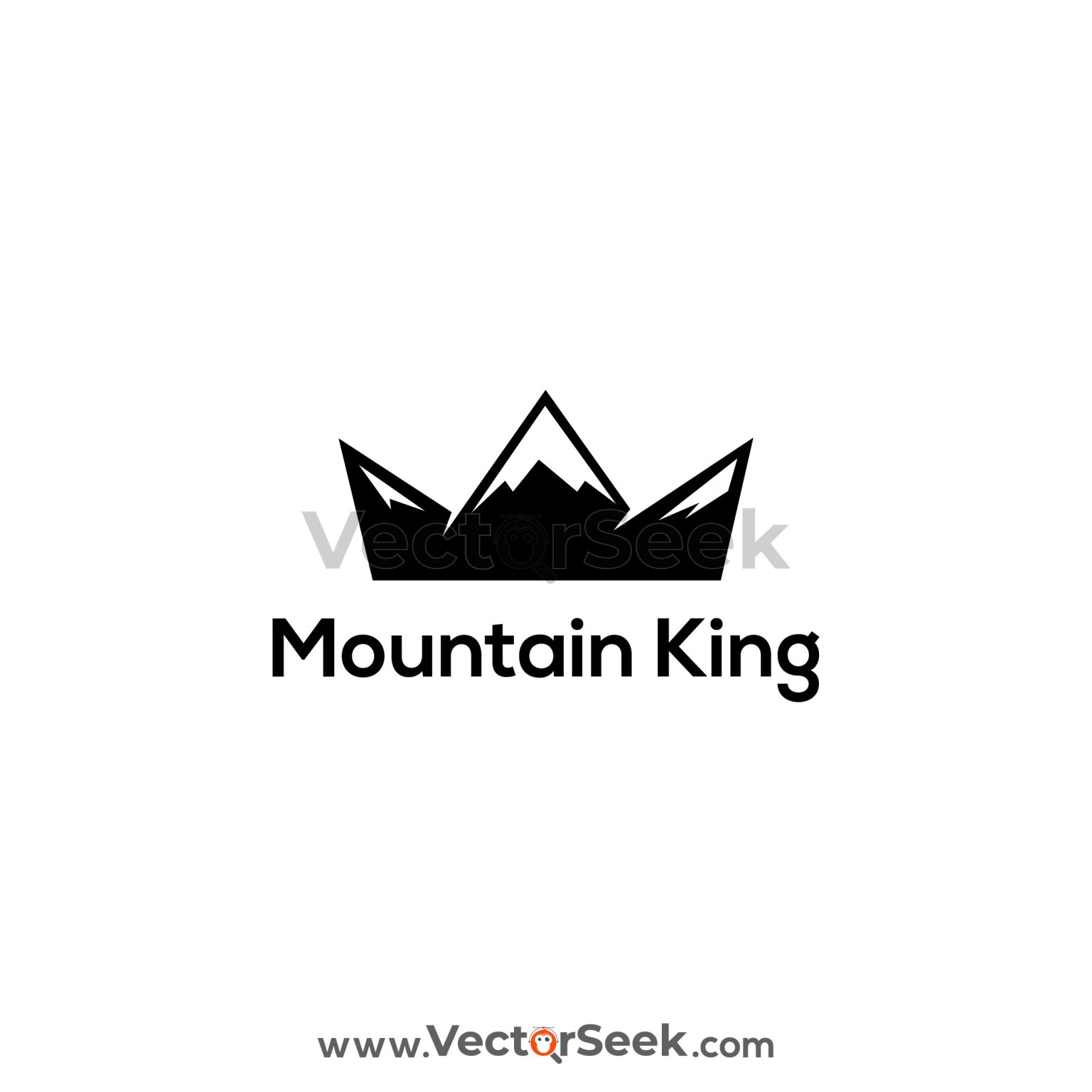 Mountain King Logo Template - (.Ai .PNG .SVG .EPS Free Download)