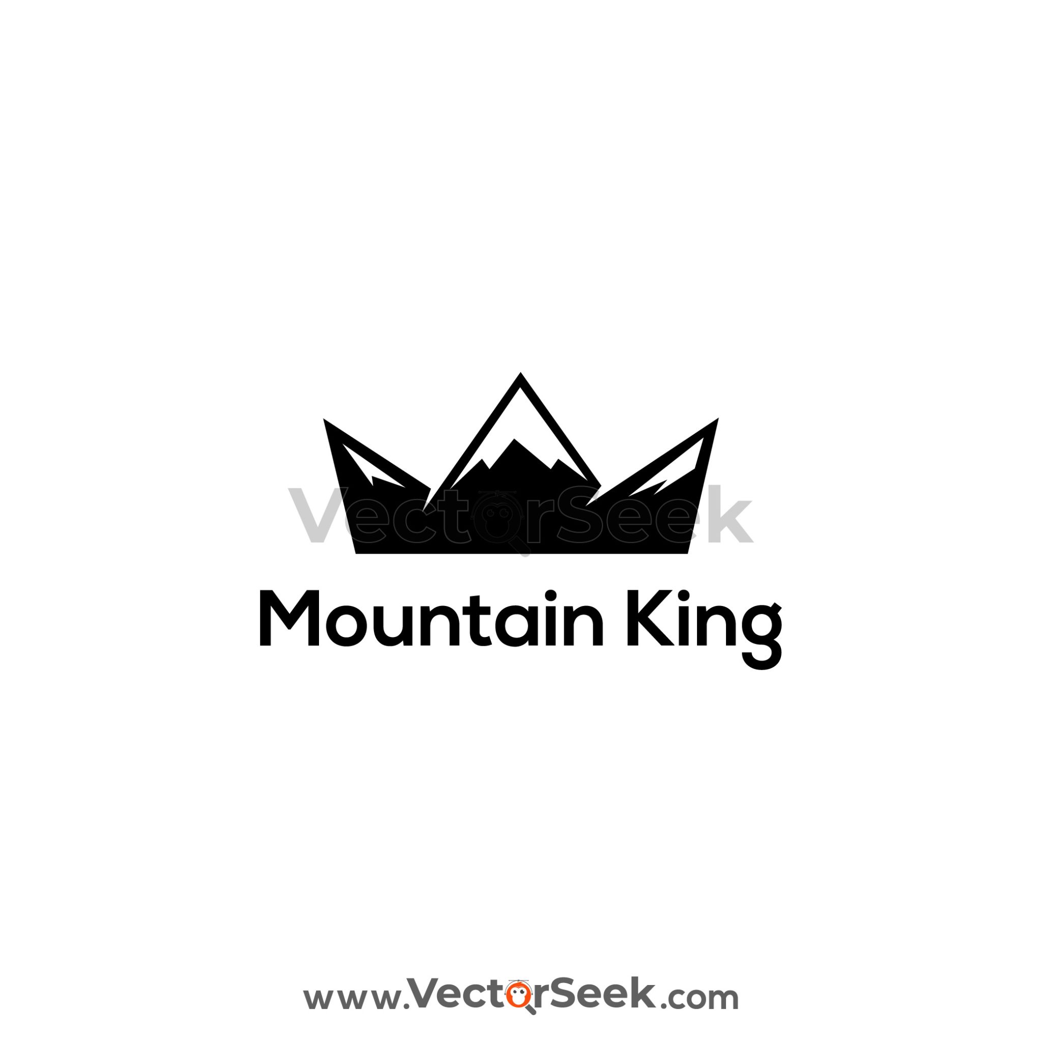 Mountain King Logo Template - (.Ai .PNG .SVG .EPS Free Download)
