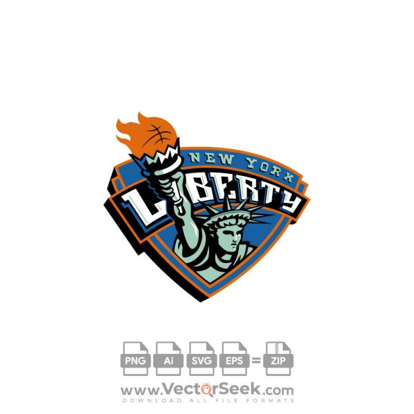 New York Liberty Logo Vector - (.Ai .PNG .SVG .EPS Free Download)
