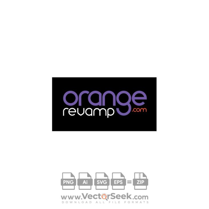 Orange Revamp Logo Vector - (.Ai .PNG .SVG .EPS Free Download)