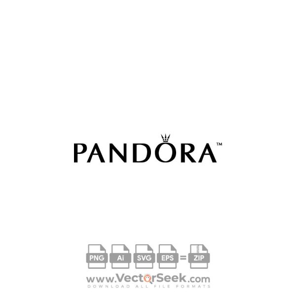 Pandora Jewelry Logo Vector - (.Ai .PNG .SVG .EPS Free Download)