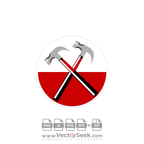 Pink Floyd. Hammers from The Wall Logo Vector - (.Ai .PNG .SVG .EPS ...