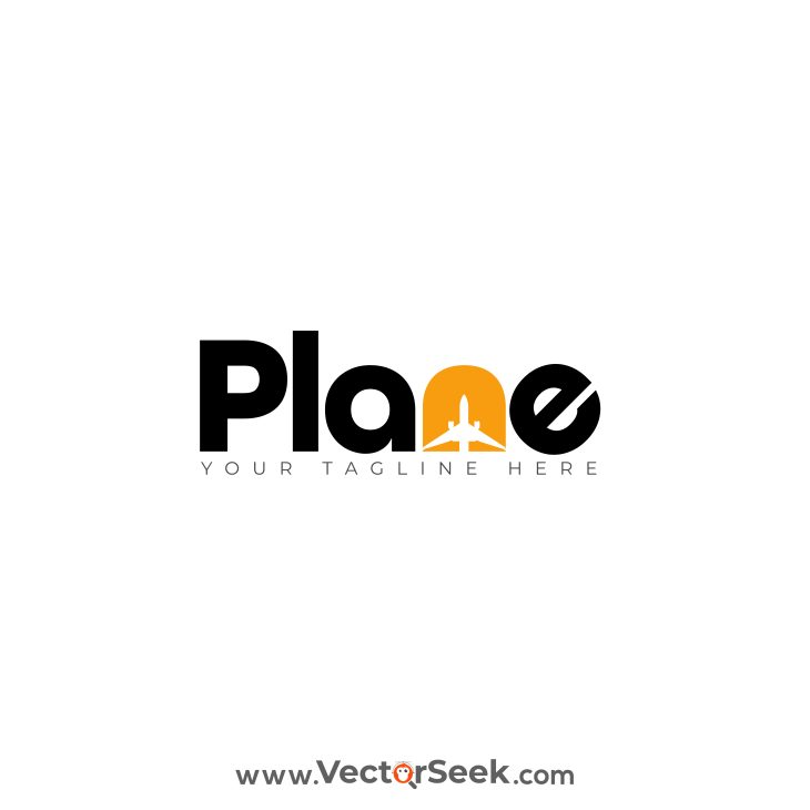 Plane Logo Template - (.Ai .PNG .SVG .EPS Free Download)