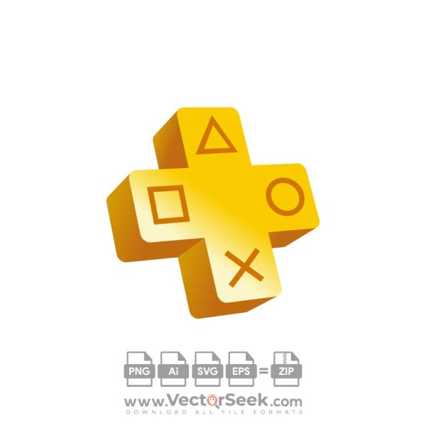 Playstation Plus Logo Vector - (.Ai .PNG .SVG .EPS Free Download)