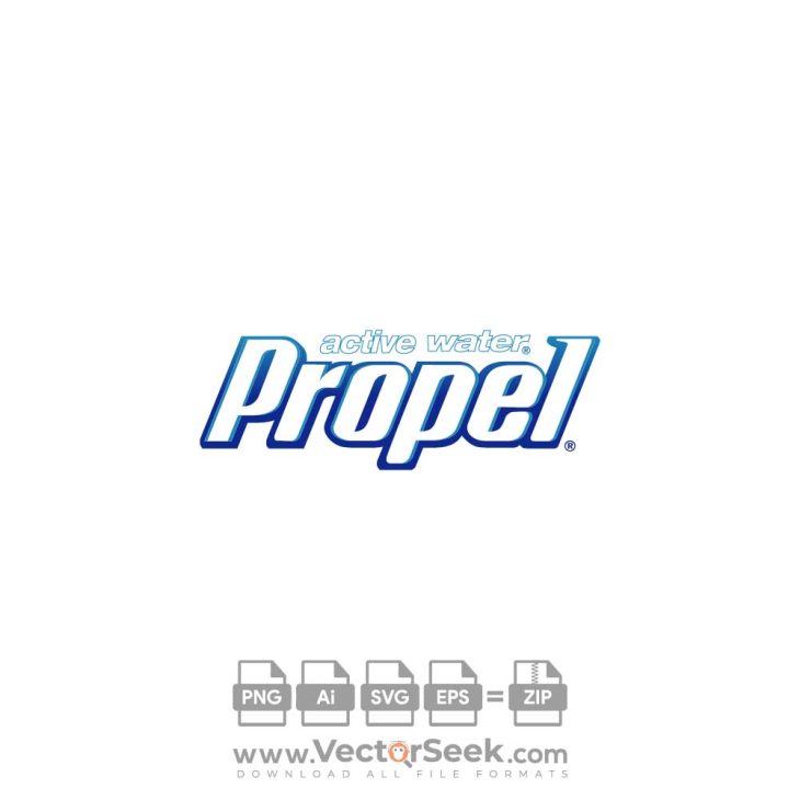 Propel Active Water Logo Vector - (.Ai .PNG .SVG .EPS Free Download)