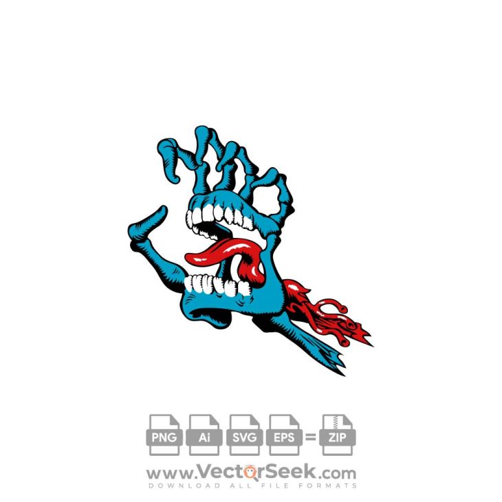 Screaming hand Logo Vector - (.Ai .PNG .SVG .EPS Free Download)