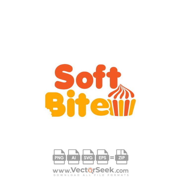 Soft Bite Logo Vector - (.Ai .PNG .SVG .EPS Free Download)