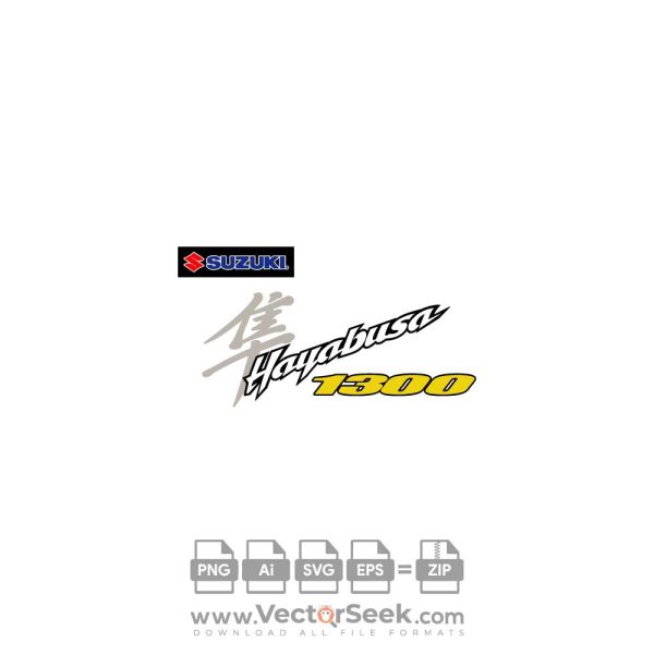 Suzuki Hayabusa 1300 Logo Vector - (.Ai .PNG .SVG .EPS Free Download)