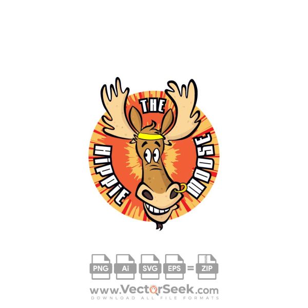 THE HIPPY MOOSE Logo Vector - (.Ai .PNG .SVG .EPS Free Download)