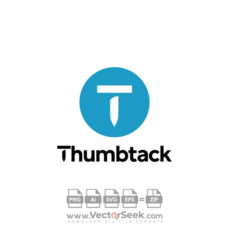 Thumbtack Logo Vector - (.Ai .PNG .SVG .EPS Free Download)