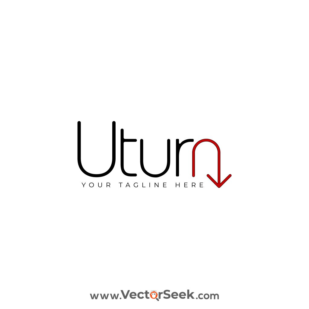 Uturn Logo Template - (.Ai .PNG .SVG .EPS Free Download)